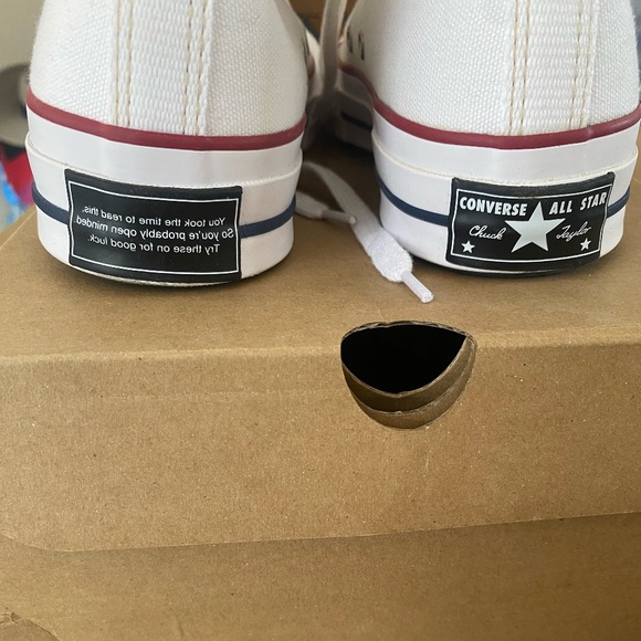 Converse | Shoes | Pg Lang X Converse White High Tops Comes W Box ...